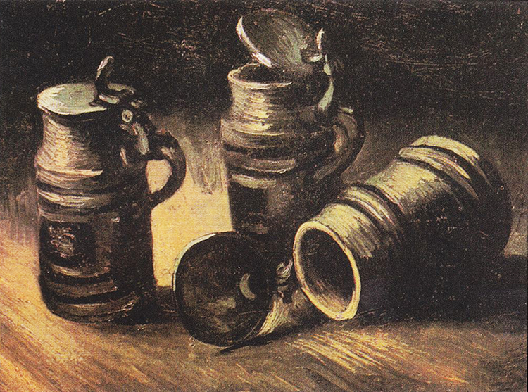 Drawing a Still Life with Curved Objects