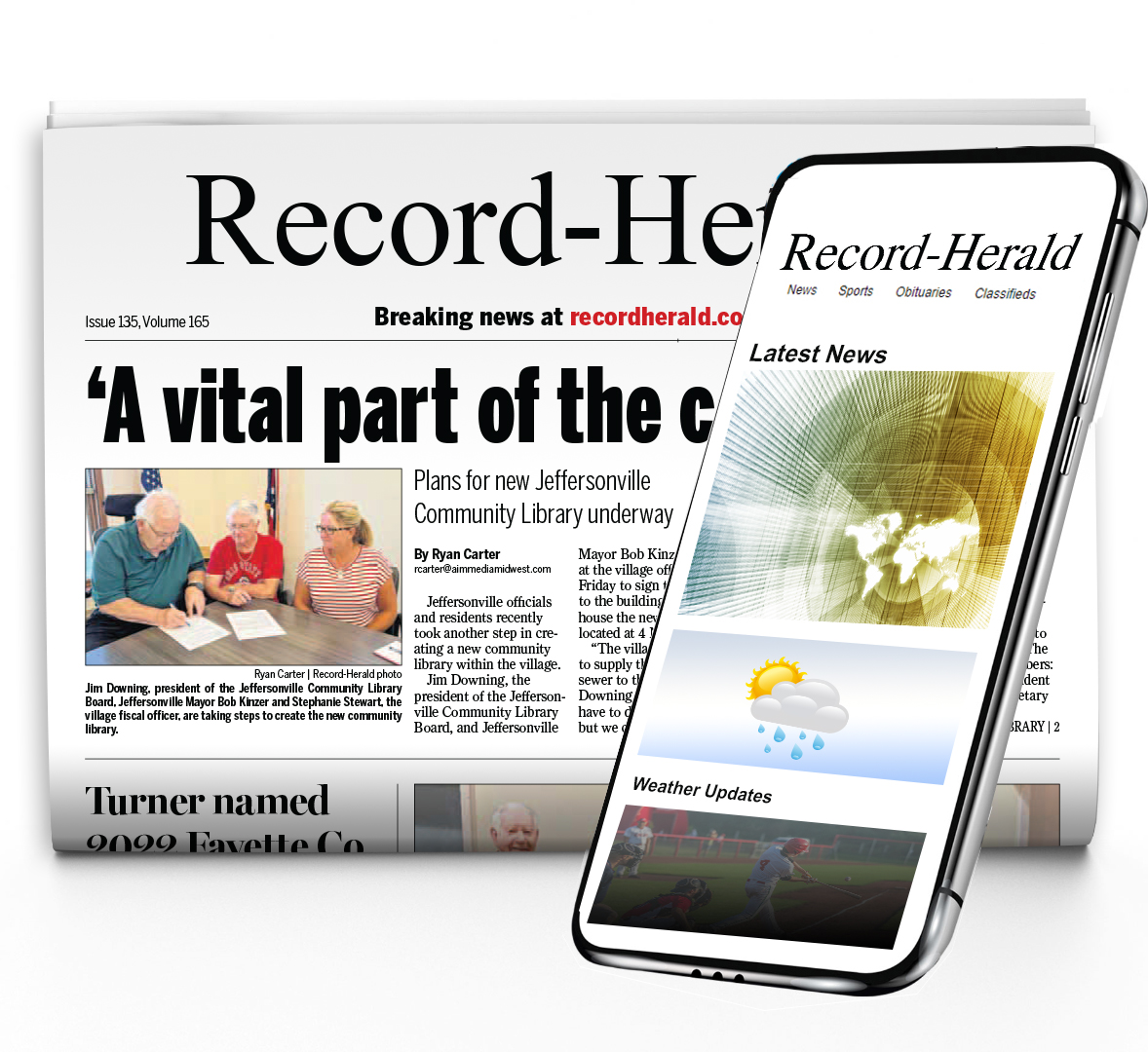 Sign up for our Free newsletters