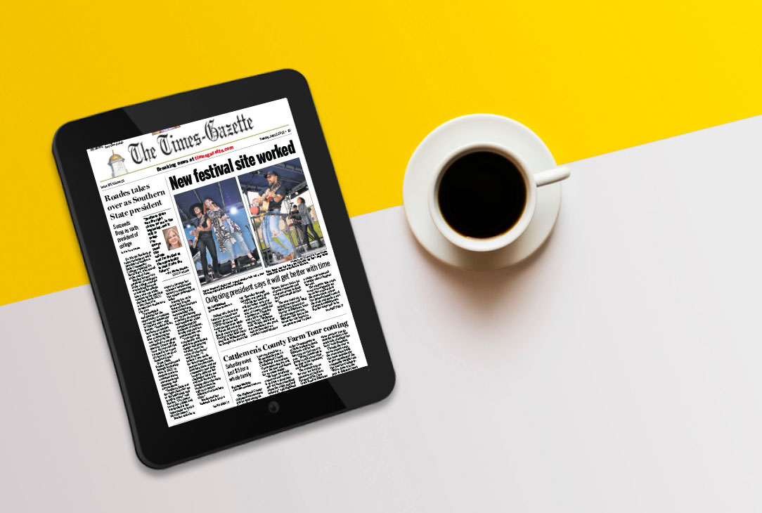 Read today's paper on any device