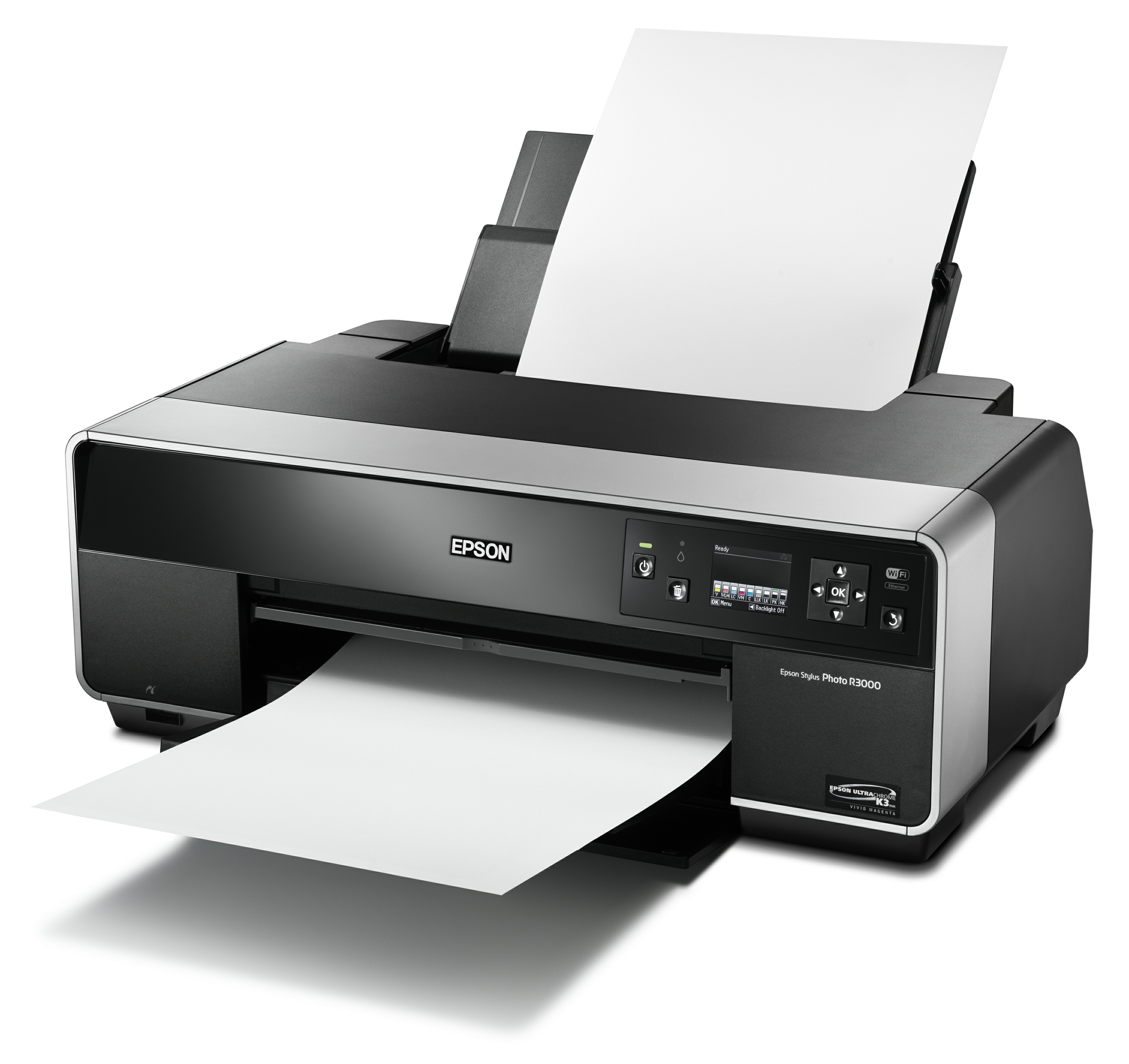 Photo | Epson Stylus Photo R3000 Left | Epson US
