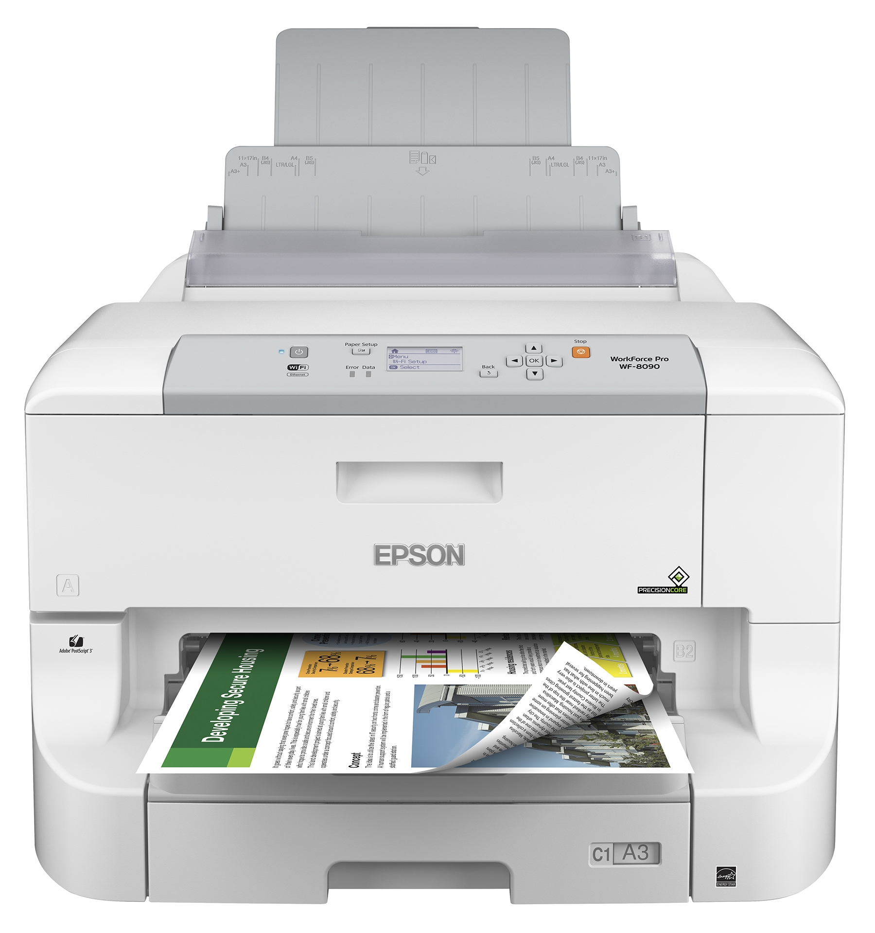 Epson Introduces Heavy Duty A3 Color Workgroup Printer and MFP Powered ...