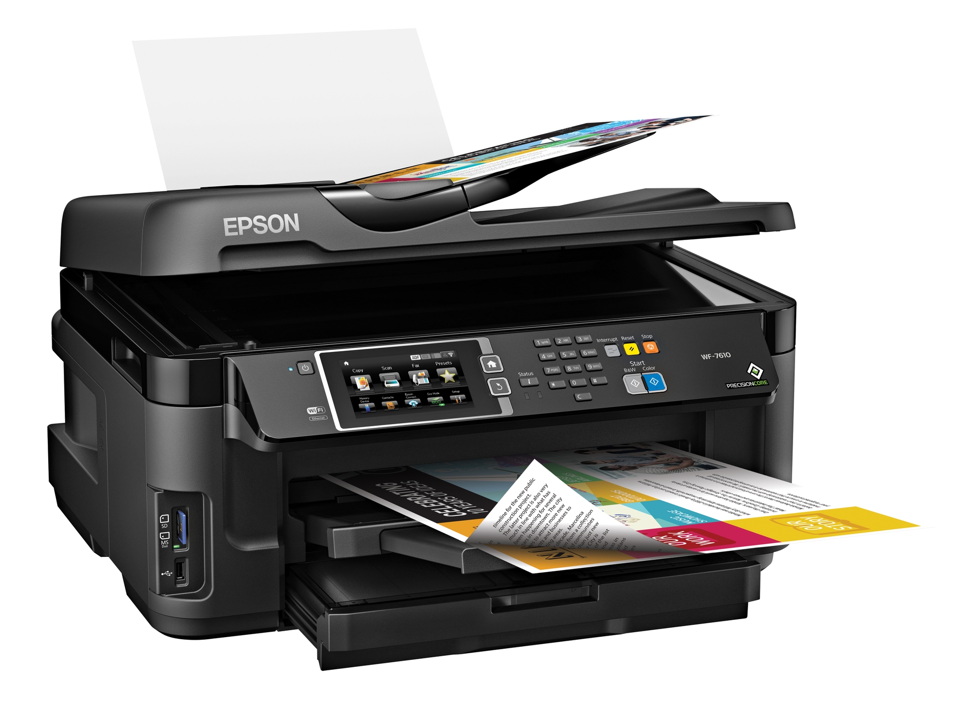 New Epson WorkForce Printers Dramatically Cut Color Printing Cost for ...
