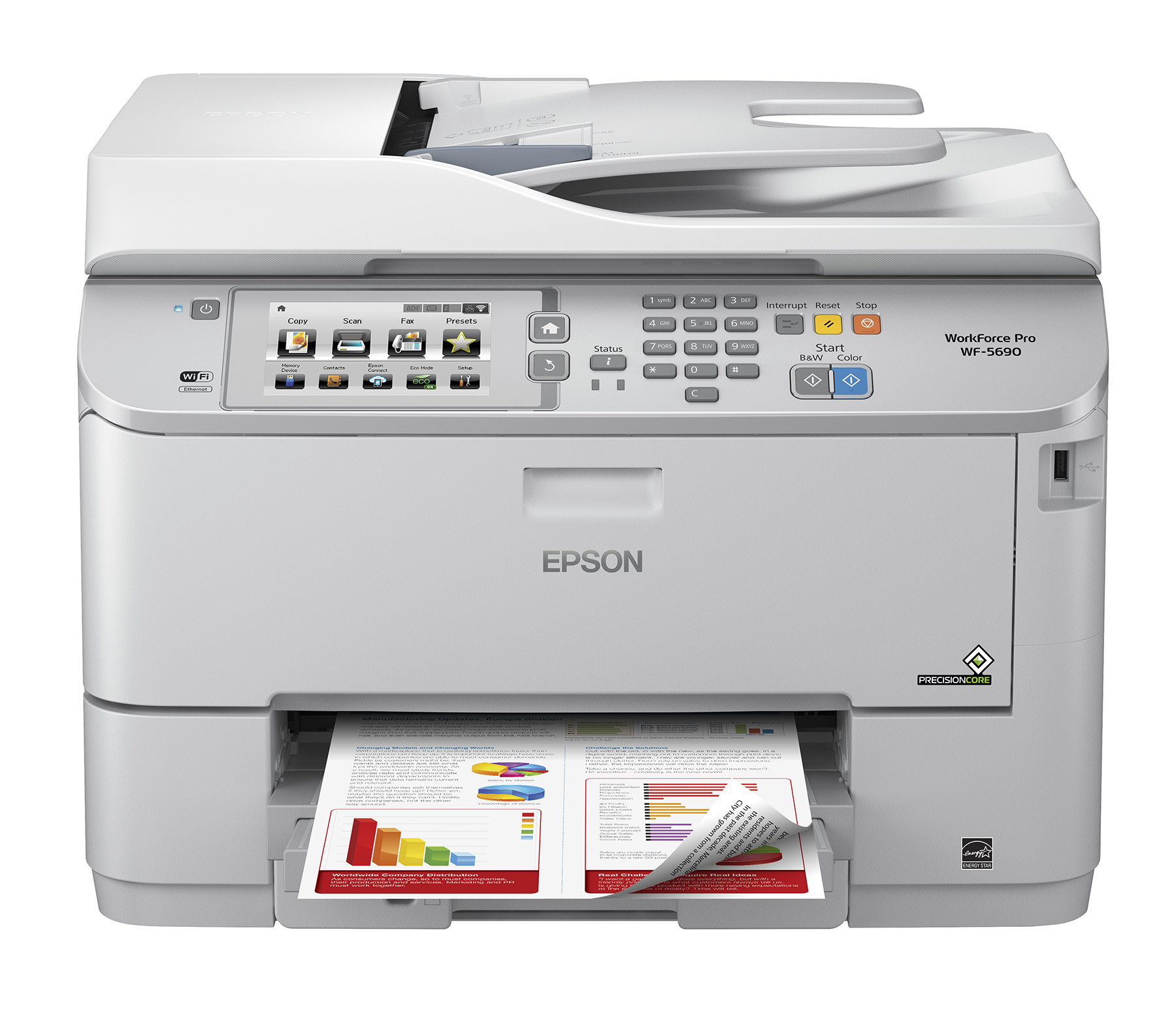 New Epson WorkForce Printers Dramatically Cut Color Printing Cost for ...