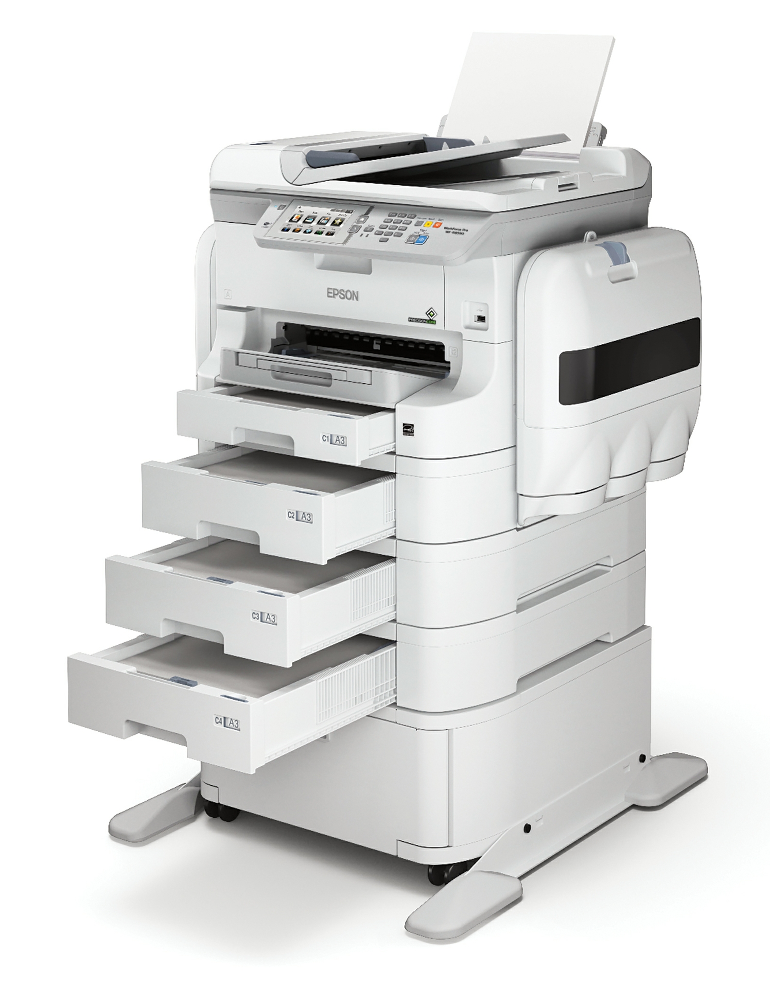 Photo | WorkForce Pro WF-R8590_Trays_Left Angle | Epson US
