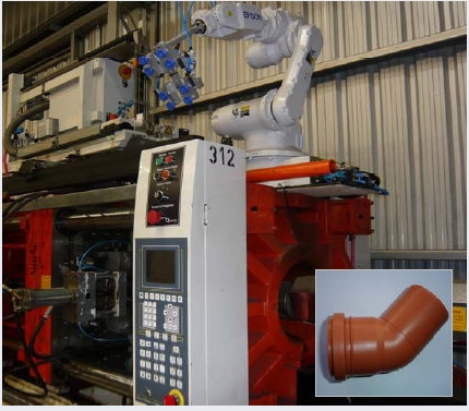 Robotic Industrial Pipe Material Handling | Epson CA