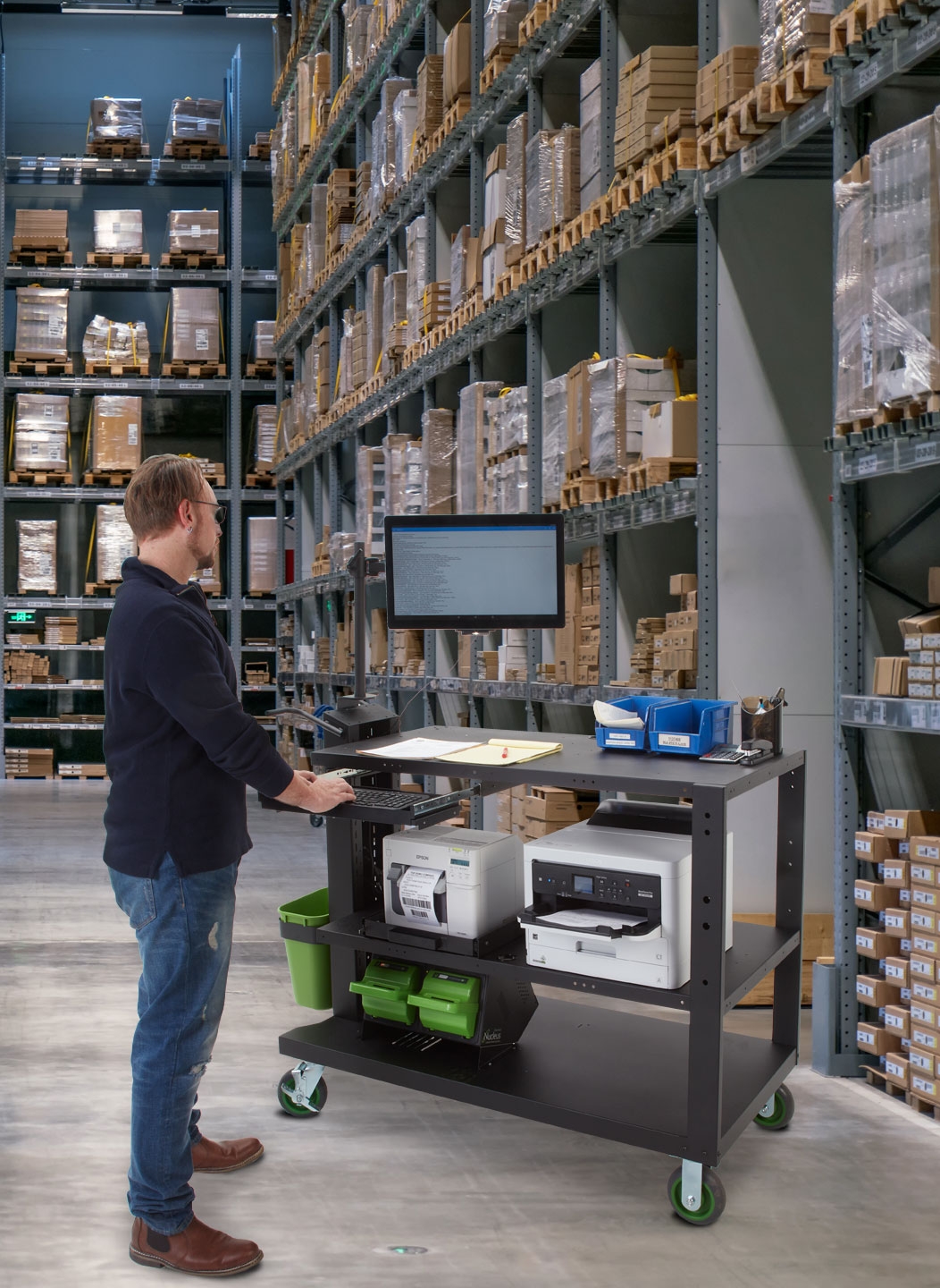 Innovative Mobile Workstations Equipped with Epson Printers | Epson US