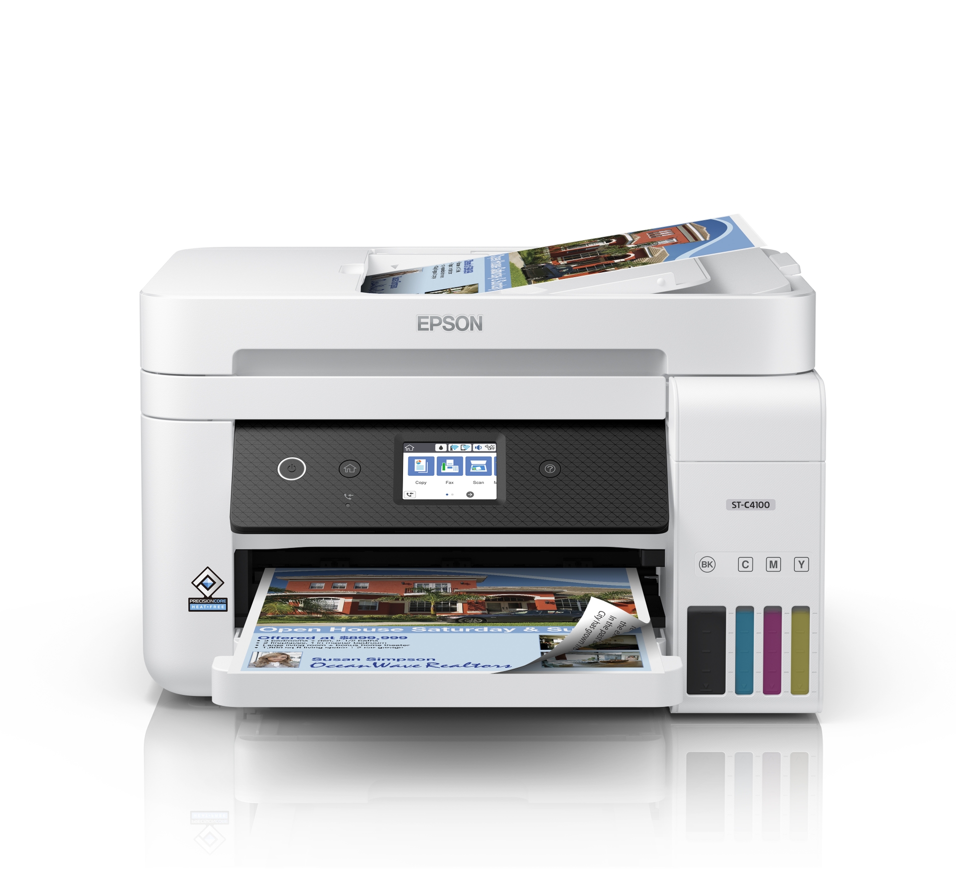 Photo | Workforce ST-C4100 Head-on | Epson US