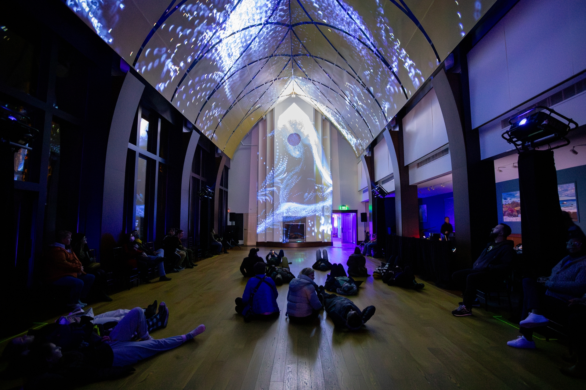Immersive Artwork of Light and Sound at Historic Rhode Island Church Powered by Sophisticated ...