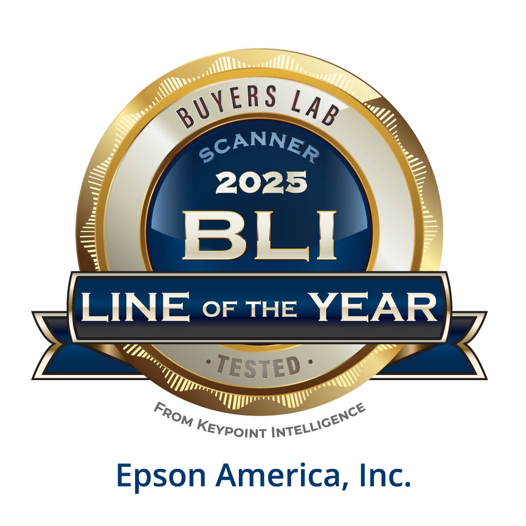 Epson is Named 2025 Scanner Line of the Year by Keypoint Intelligence ...