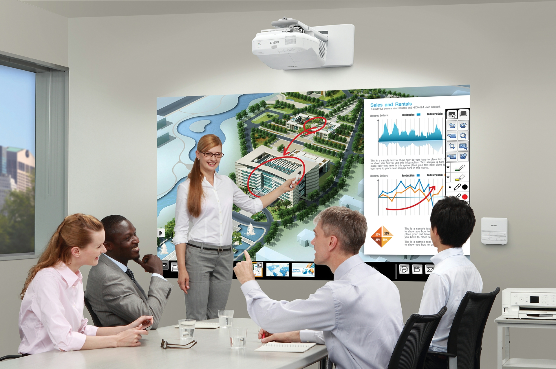 Epson Introduces the Ultimate Meeting Room Productivity Tool | Epson CA