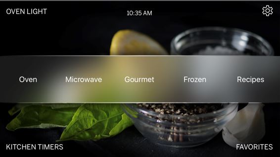 A Smarter Oven: LCD Screen Display Unlocks Wall Oven Potential | GE ...