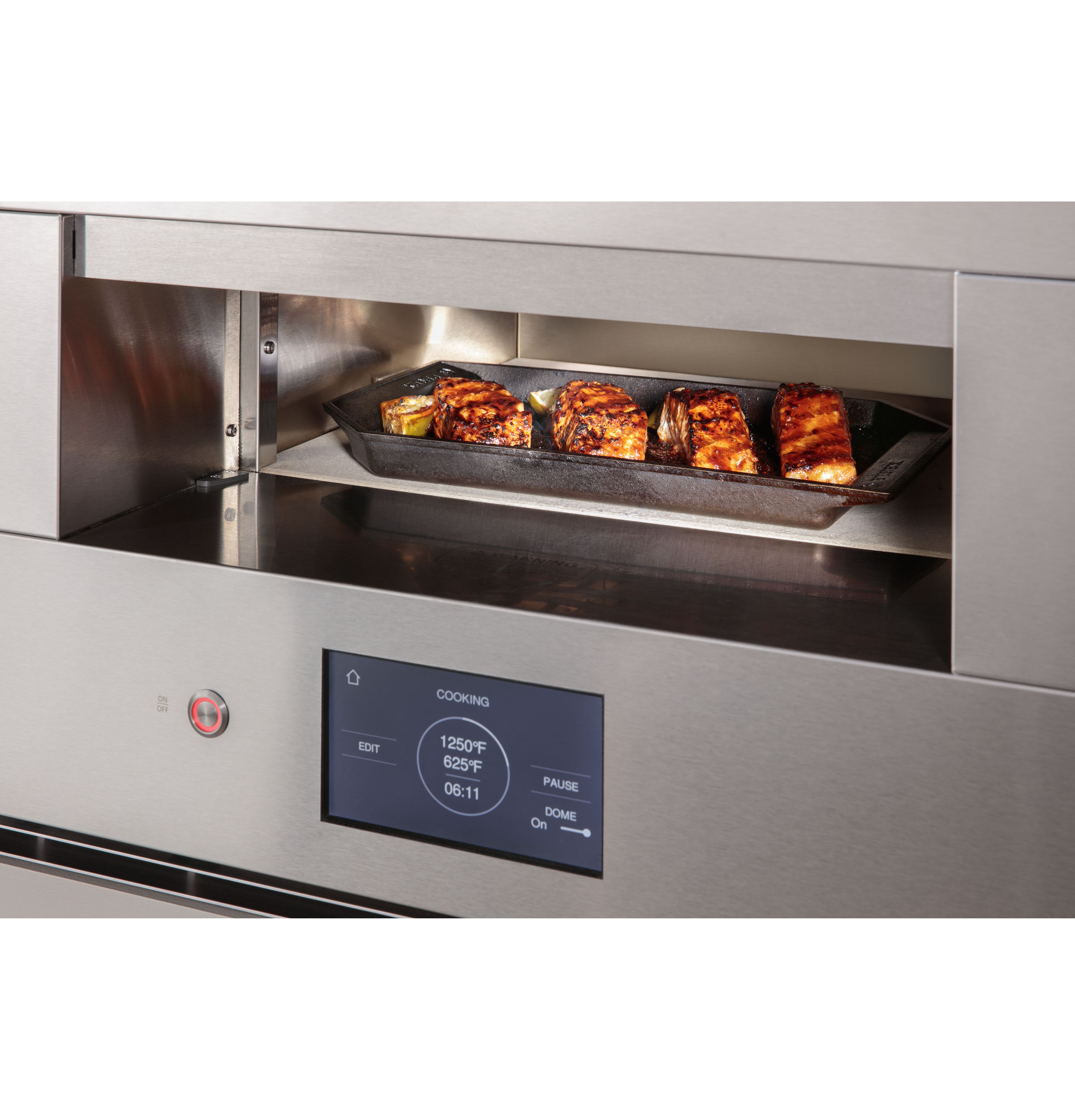 Monogram® 30” Smart Flush Hearth Oven Adds Sophisticated Flavor to ...