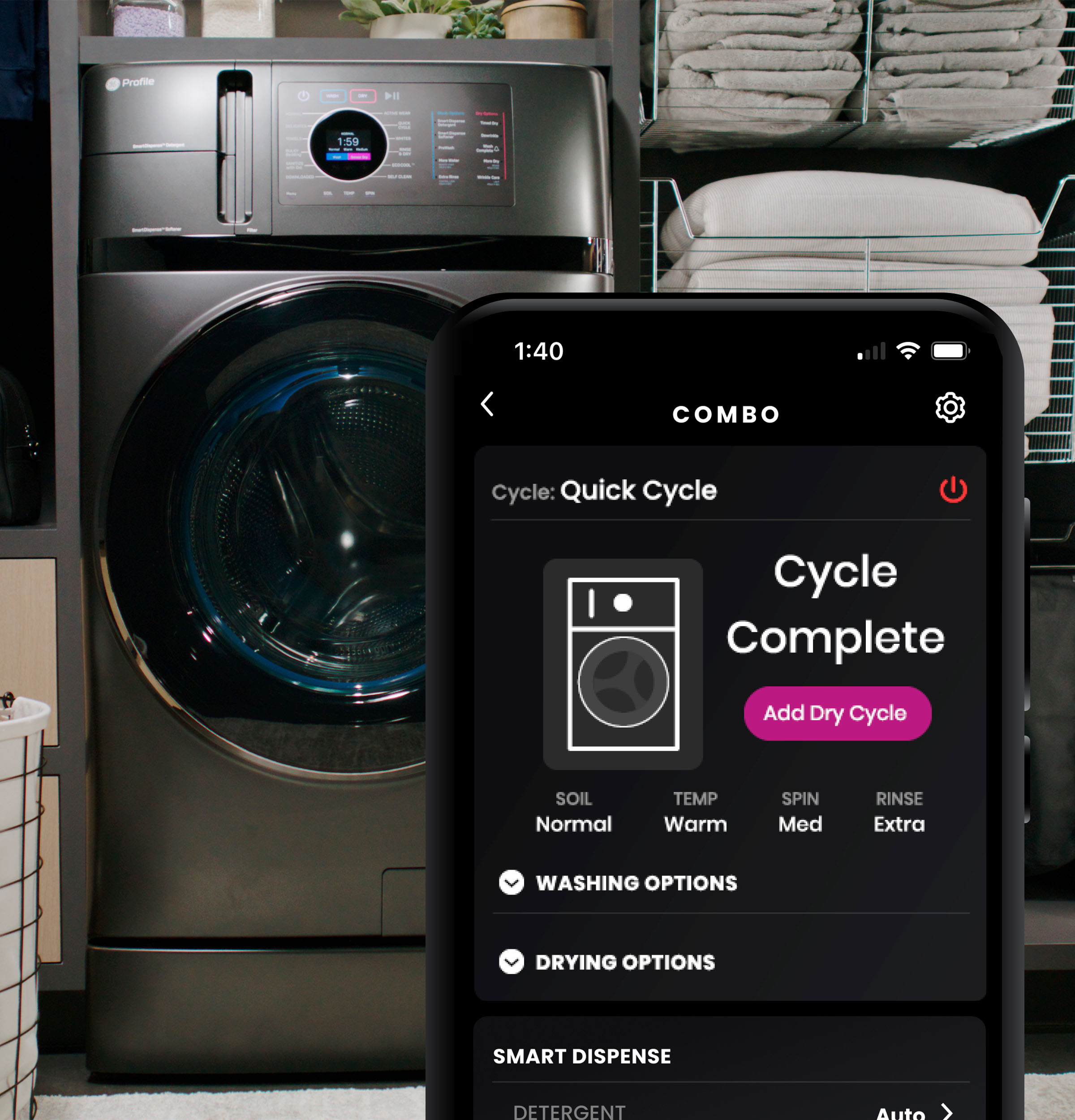 GE Profile Launches Award-Winning, All-In-One Laundry Solution for a ...