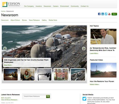 Edison International Unveils Newly Redesigned Online Newsroom | Edison ...