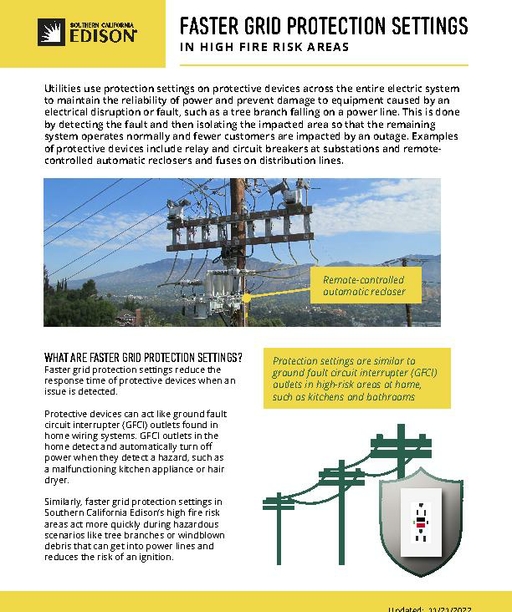 Fact Sheets | Edison International | Newsroom