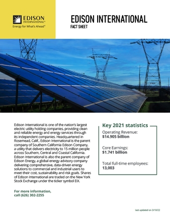 Newsroom | Edison International | Newsroom