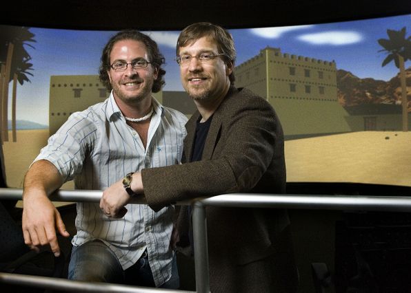 Photo | UCLA researchers Robert R. Cargill and William M. Schniedewind have built the first ...