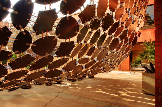 Photo | 'Table Cloth' at Schoenberg Hall | UCLA