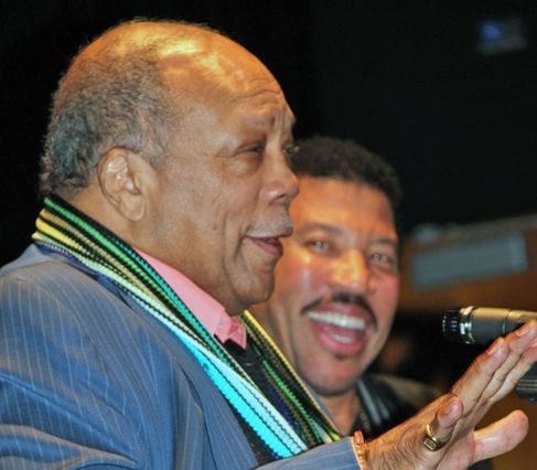 Photo | Quincy Jones and Lionel Richie | UCLA