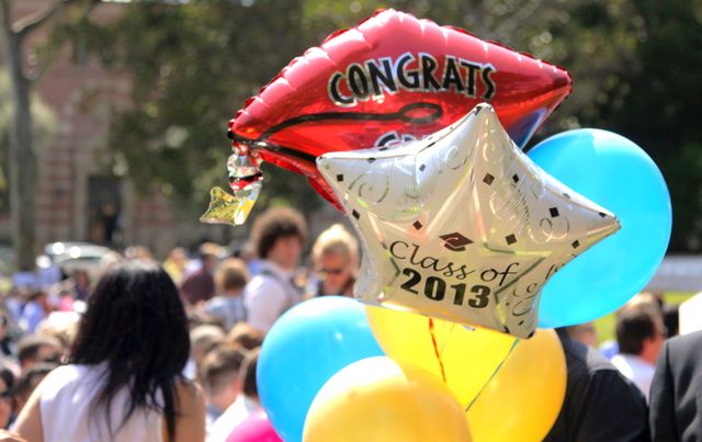 Photo | Graduation balloons | UCLA