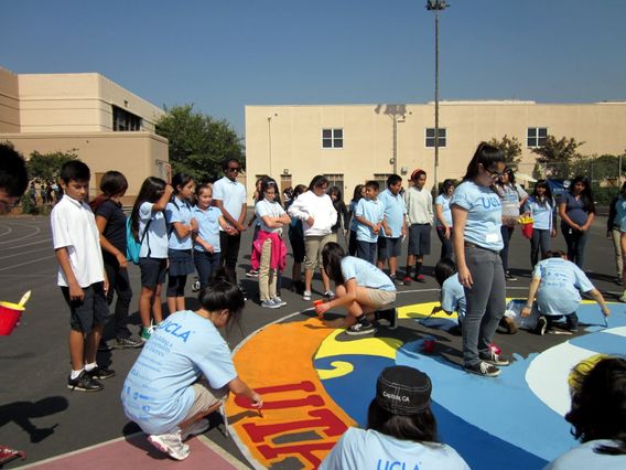 Photo | Painting at Utah Street School | UCLA