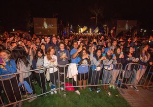 Bruin fans light up the night in anticipation of upcoming battle with ...