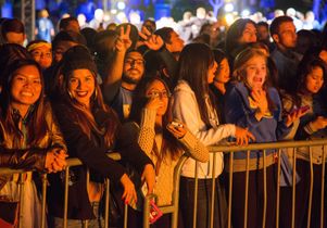 Bruin fans light up the night in anticipation of upcoming battle with ...