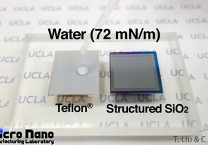 UCLA engineers create ‘superomniphobic’ texture capable of repelling ...