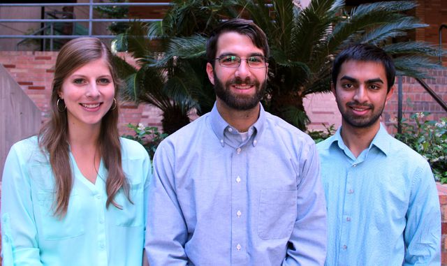Photo | Sarah Barritt, Wesley Kerr and Akash Patel | UCLA
