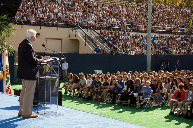 Chancellor Gene Block welcomes new Bruins | UCLA