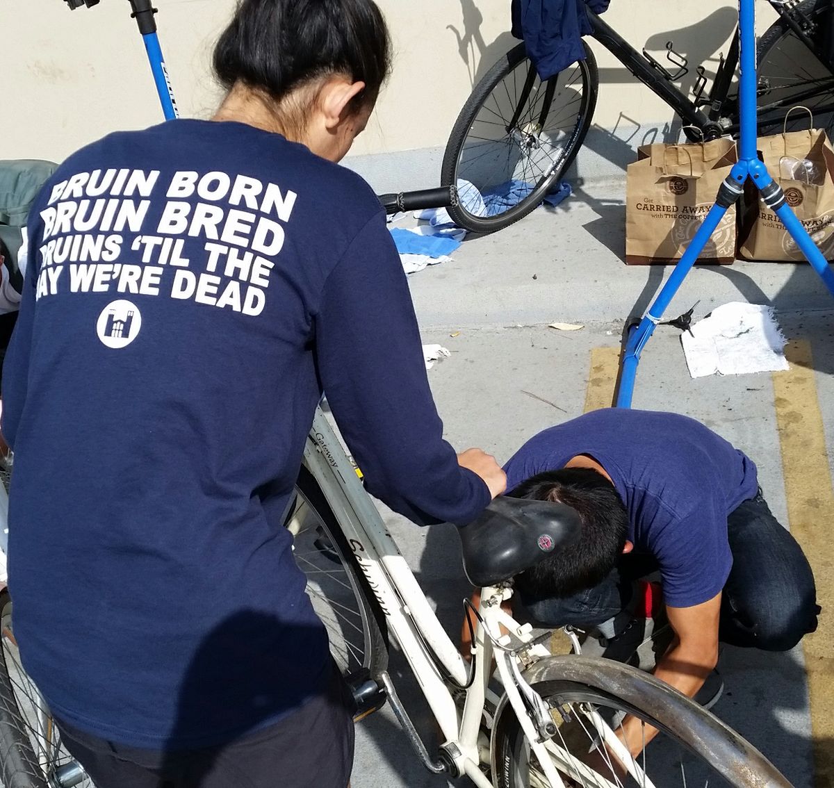 Photo | Bike Recycling Day 2014 | UCLA