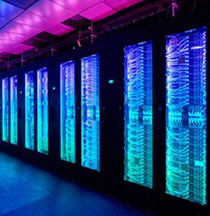 Photo | Servers in the Neuroscience Research Building | UCLA