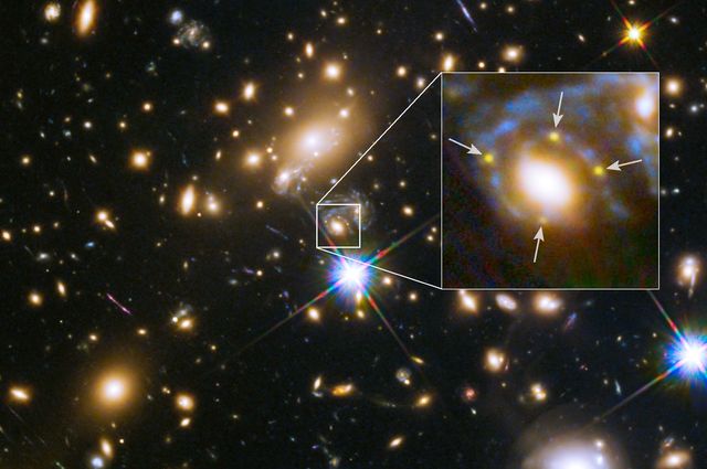 Astronomers report first discovery of a distant star exploding into a ...