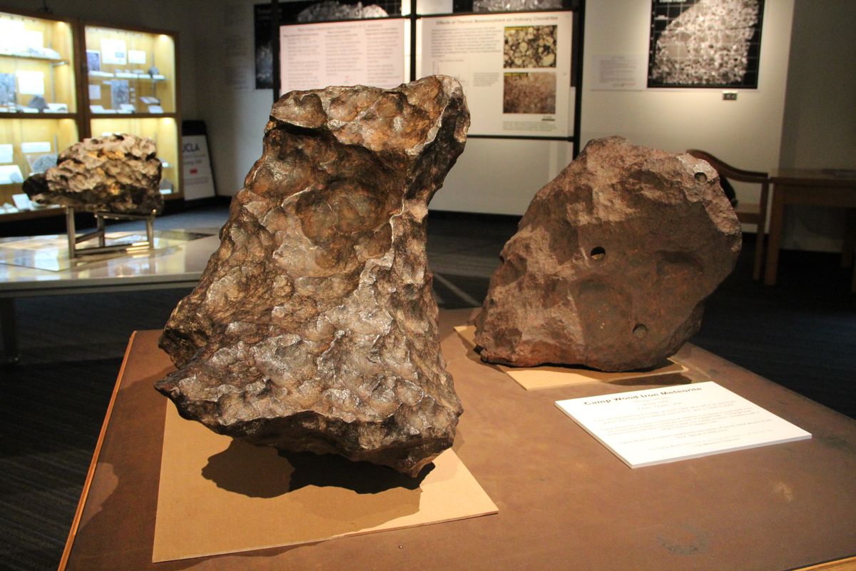 Two large meteorites added to UCLA Meteorite Gallery | UCLA