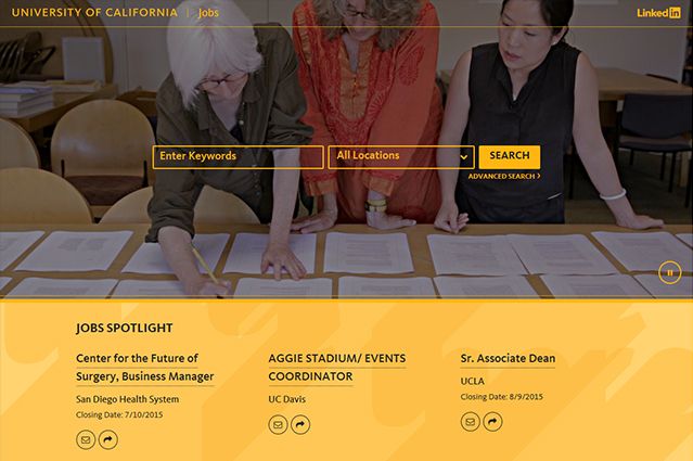 Searching for UC jobs systemwide now easier with revamped website | UCLA
