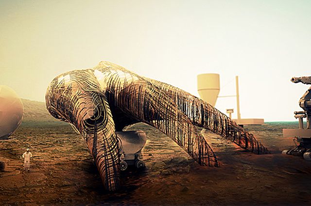 UCLA team led by Guvenc Özel wins NASA prize for Mars habitat design | UCLA