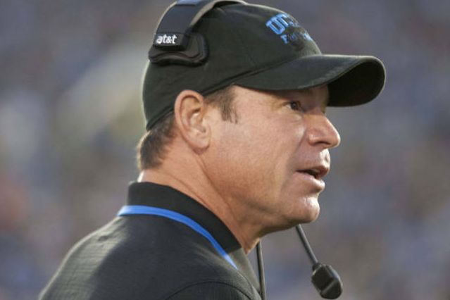 Head football coach Jim Mora's contract is extended two years | UCLA