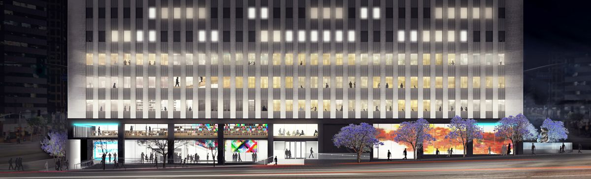 Photo | Hammer Museum master plan rendering | UCLA