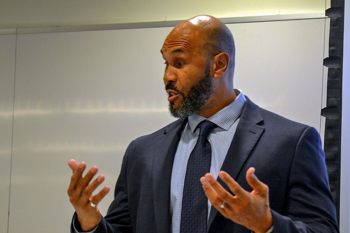 Photo | Darnell Hunt at PRIEC conference | UCLA