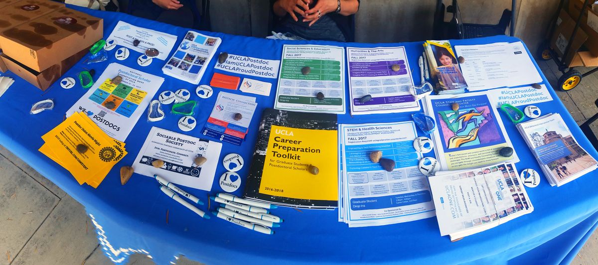 Photo | PostDoc resource table | UCLA