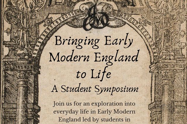 Dec. 6: Learn about everyday life in early modern England | UCLA