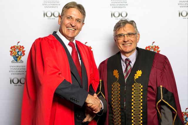 Professor honored by South African university for contributions to ...