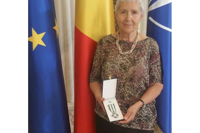 Lecturer honored by president of Romania | UCLA