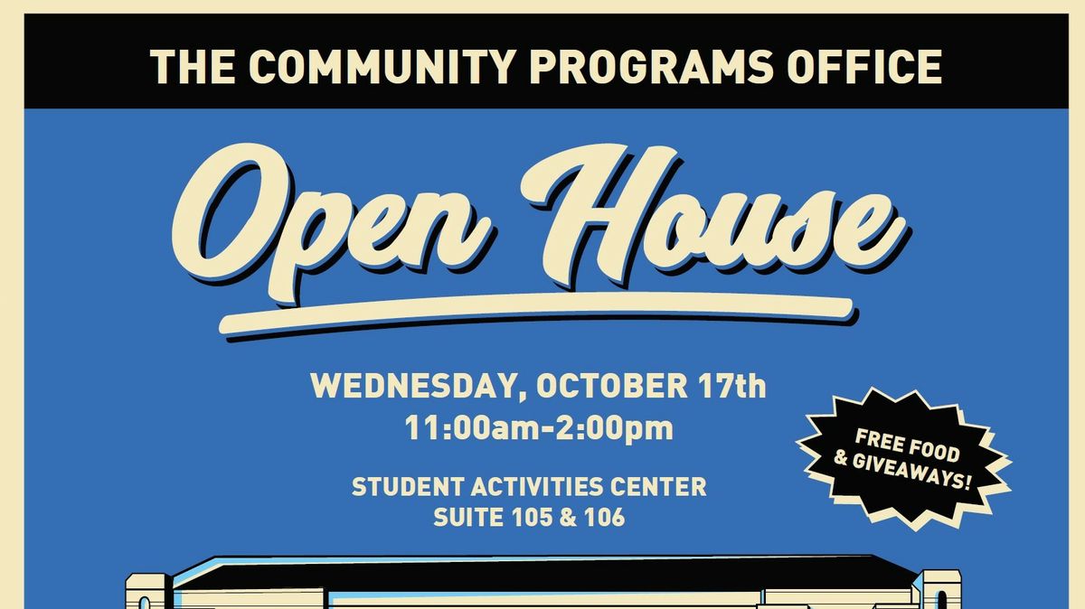 Oct. 17: Community Programs Office open house | UCLA