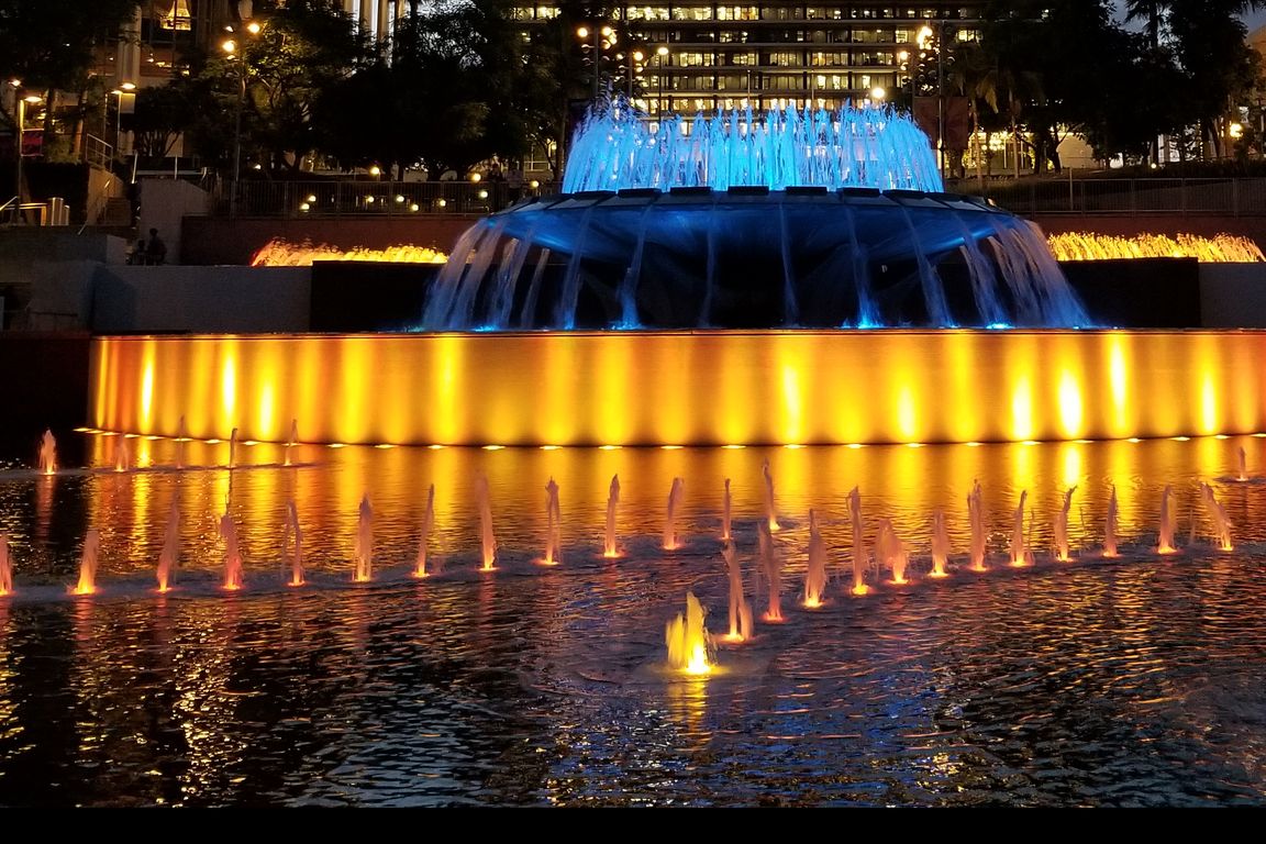 Los Angeles glows blue and gold to celebrate UCLA | UCLA