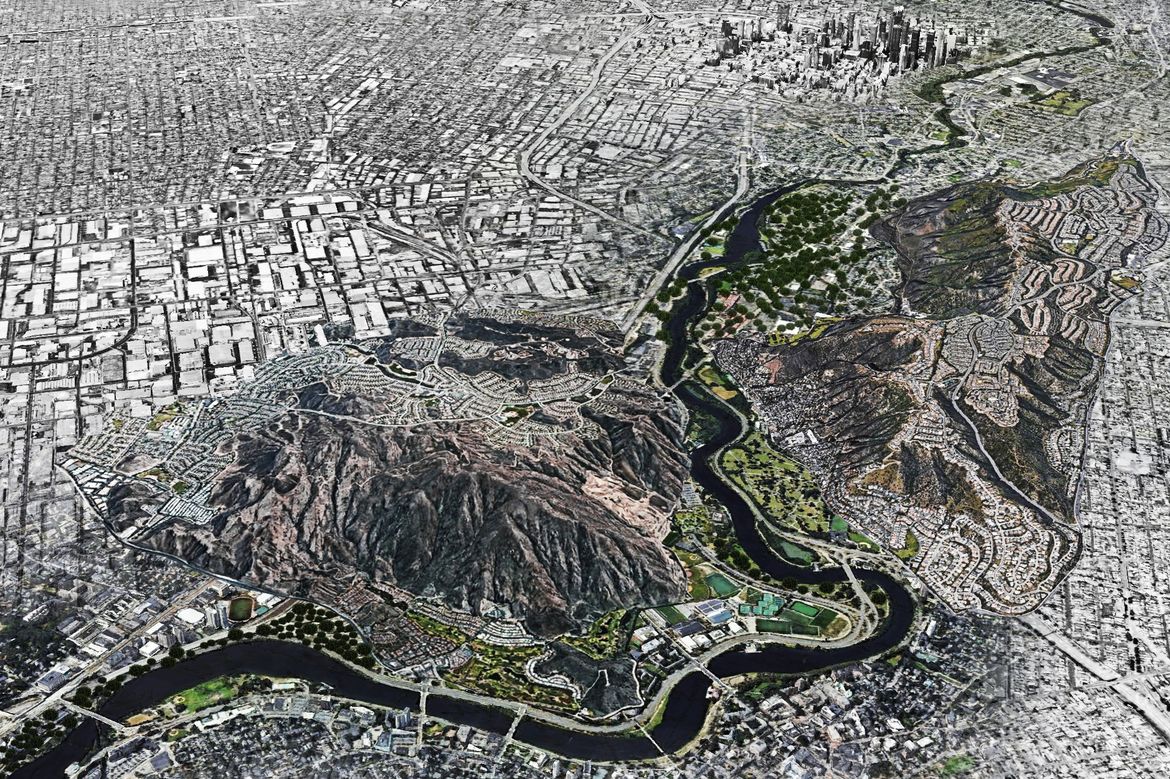 Photo | Los Angeles map | UCLA