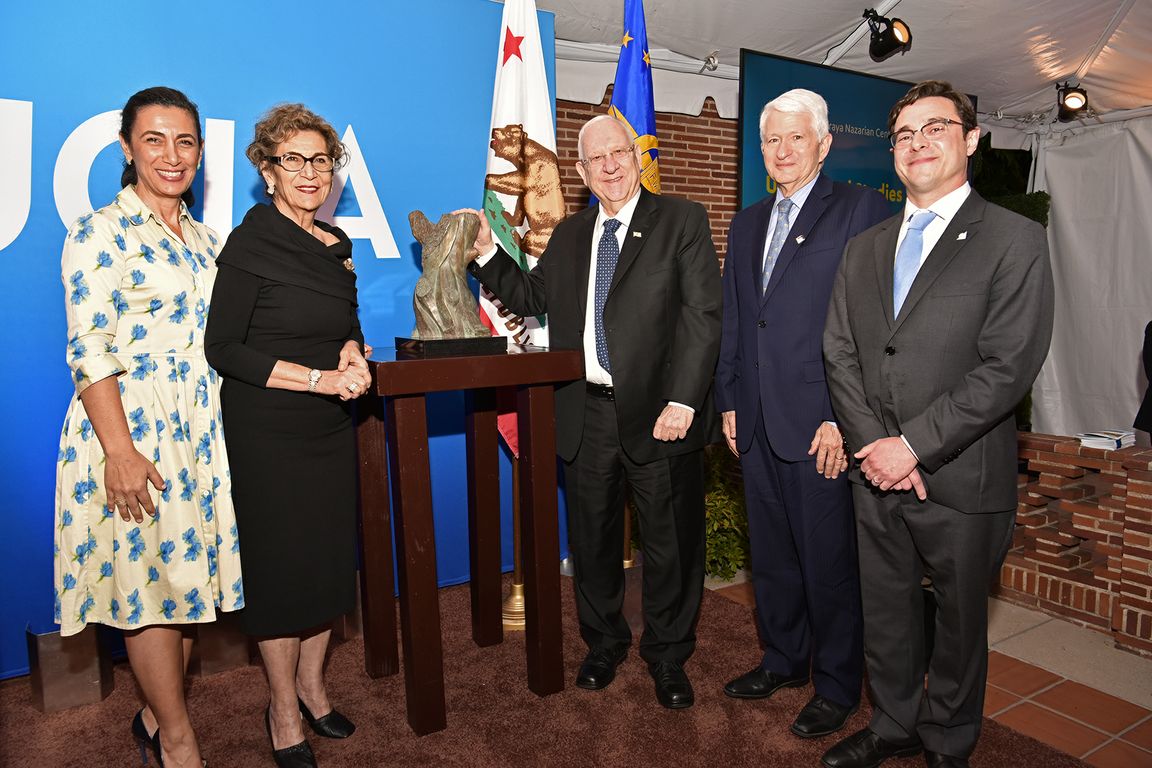 Israel’s President Reuven Rivlin honored during visit to campus | UCLA