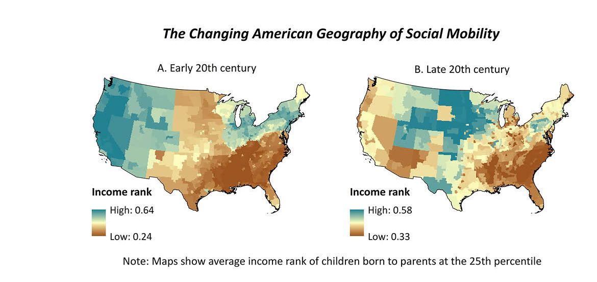 Photo | The Changing American Geography of Social Mobility | UCLA