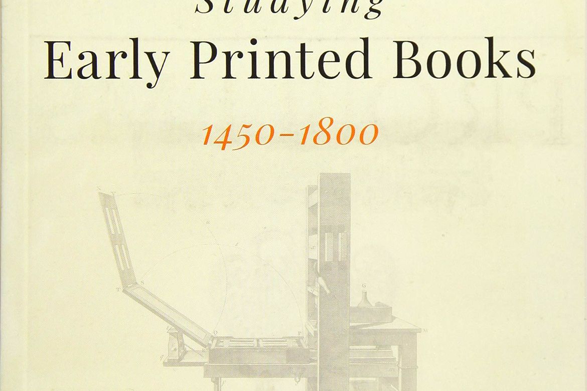 Photo | Studying Early Printed Books 1450-1800: A Practical Guide | UCLA