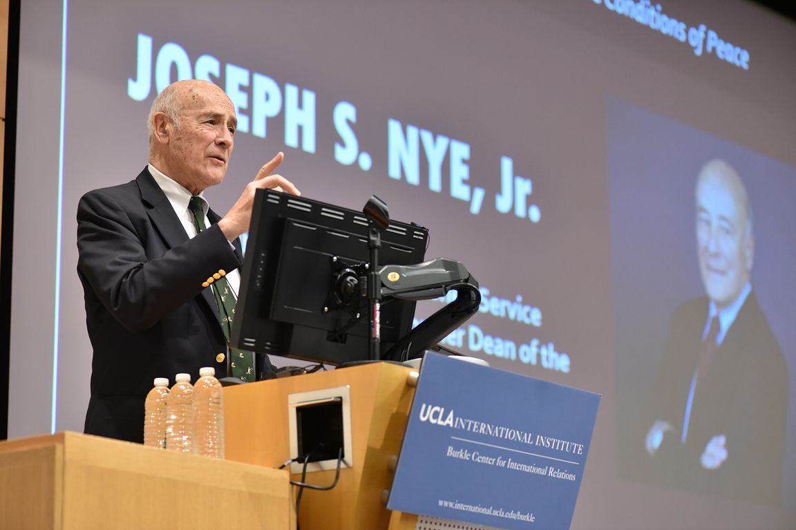 Morality, war and foreign policy: Joseph Nye Jr. delivers 2020 Brodie ...